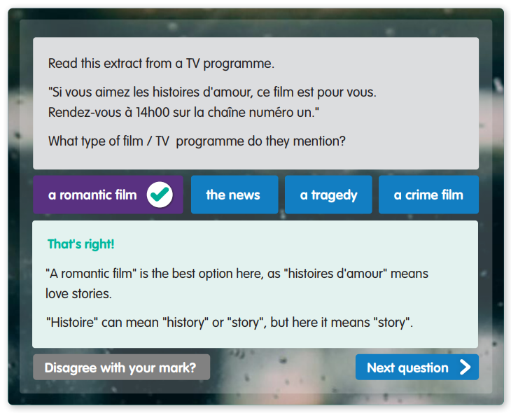 MFL | Hassle-free homework | Educake